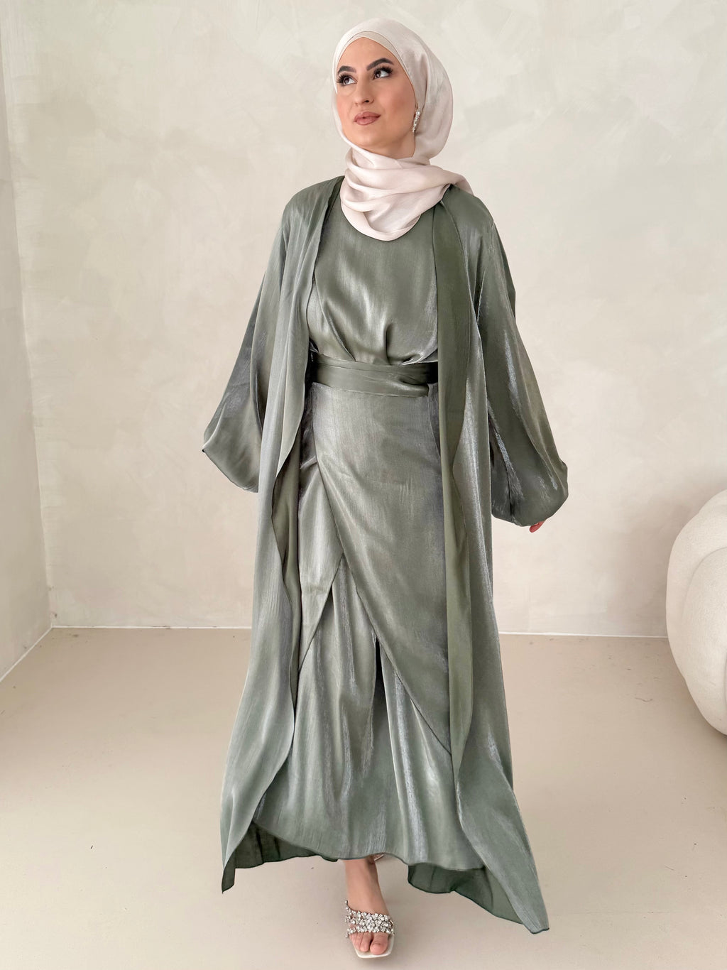 Premium Hira Abaya 2-Teiler – KAVIN